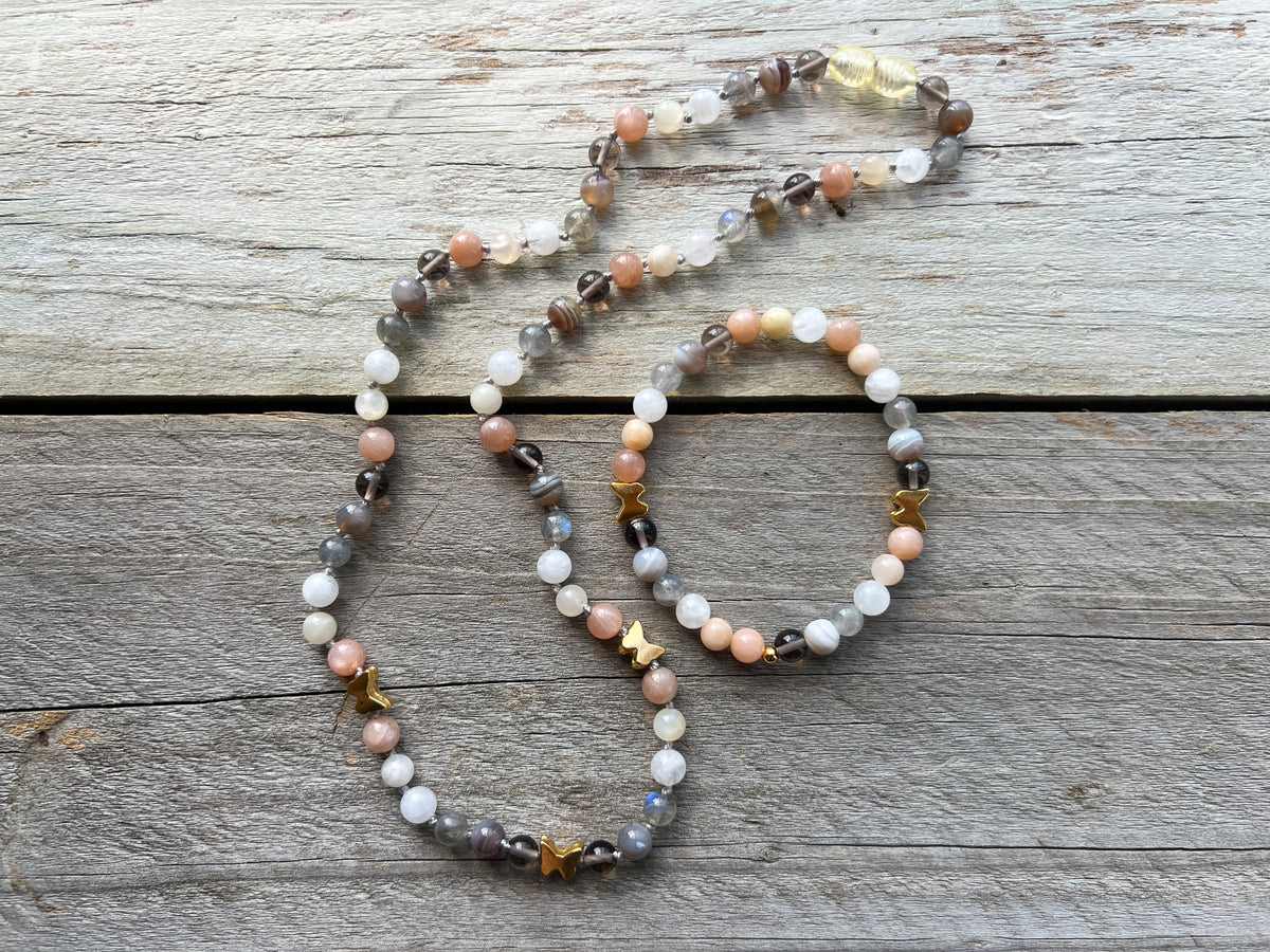 Crystal and Baltic Amber Jewelry- MacRae Naturals