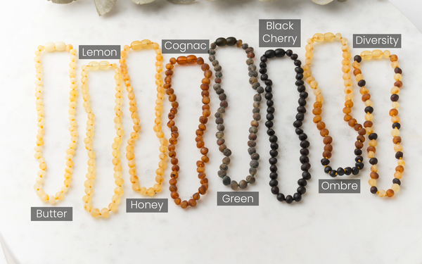 Certified Raw Baltic Amber Teething Necklaces - MacRae Naturals